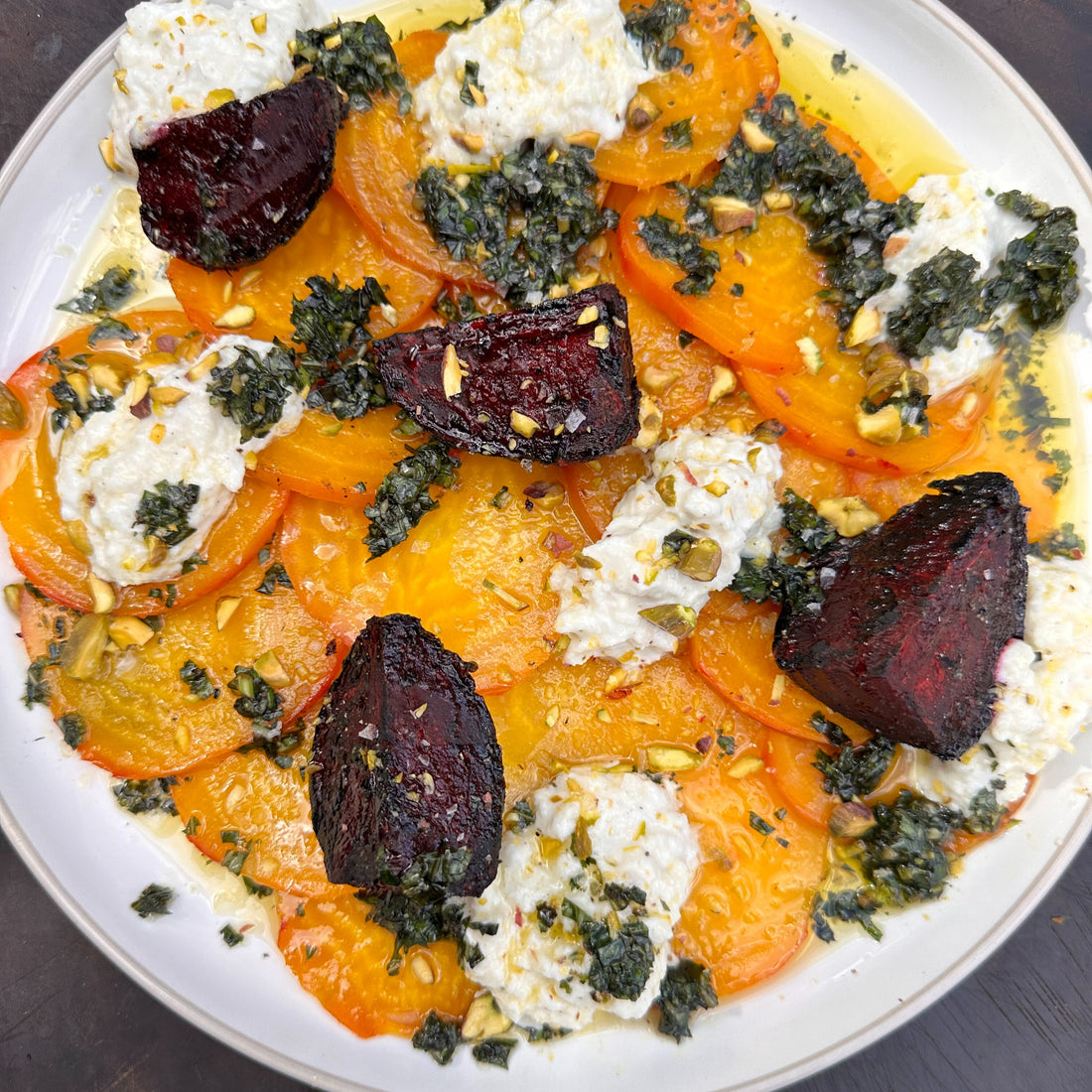 Smoked Beet Carpaccio – Alchemy Grills